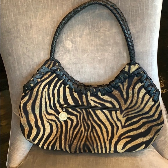 Donald J. Pliner | Bags | Donald J Pilner Zebra Print Bag | Poshmark